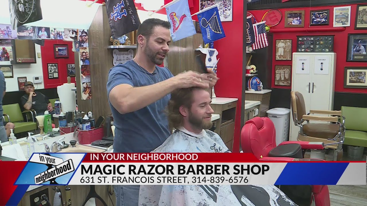 Magic Razor Barber Shop has been in Florissant for more than 100 years ...