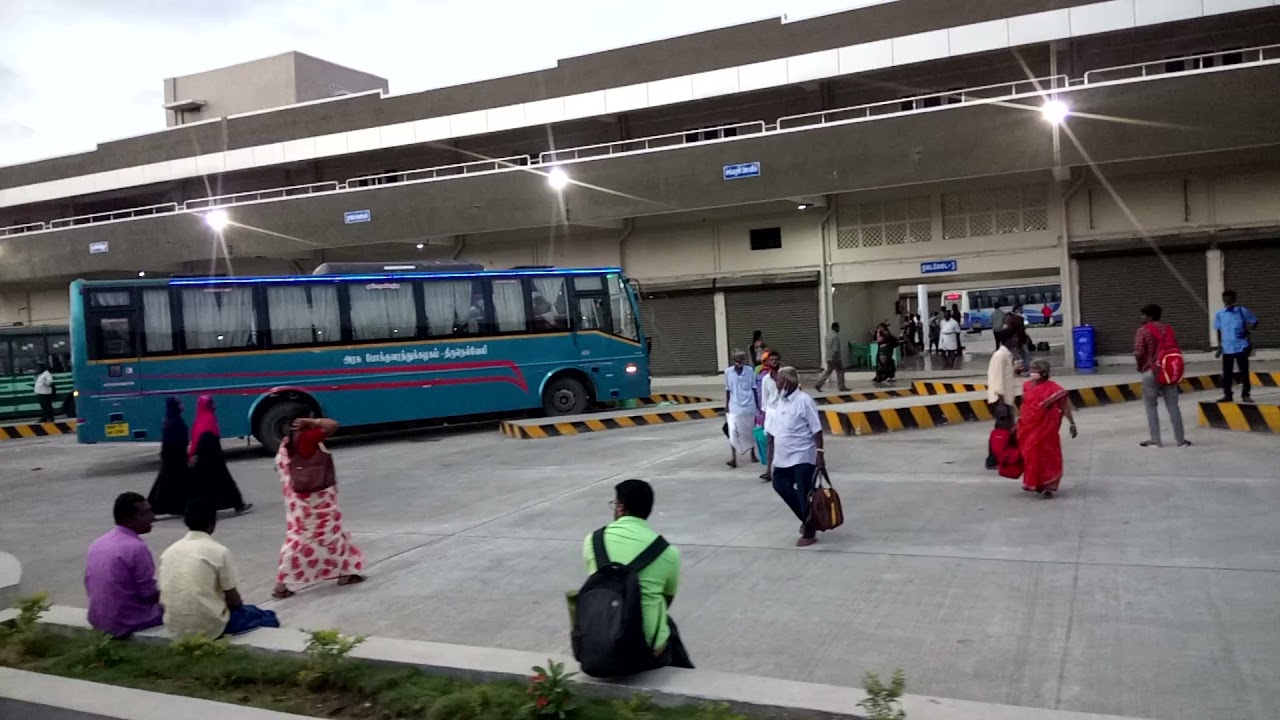 Tirunelveli New Bus Stand | Smart City | Bharat Ratna Dr. MGR Bus Stand ...
