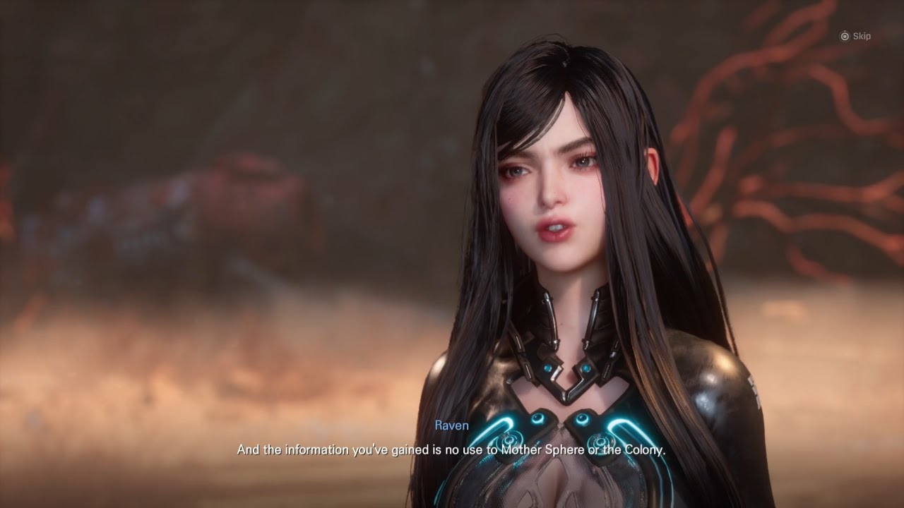 Stellar Blade - New Game Plus Hard Skin Suit - Raven - YouTube