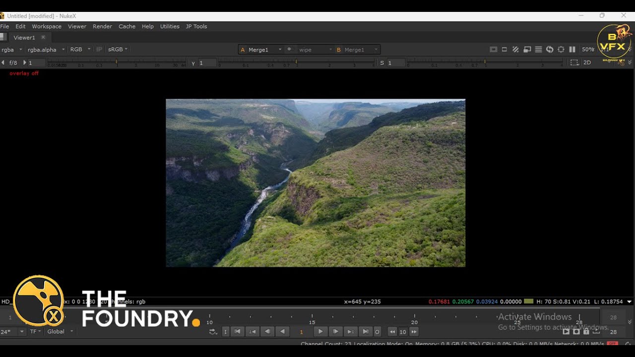 How to do color grade using depth channel in Nuke X | Foundry Nuke X ...