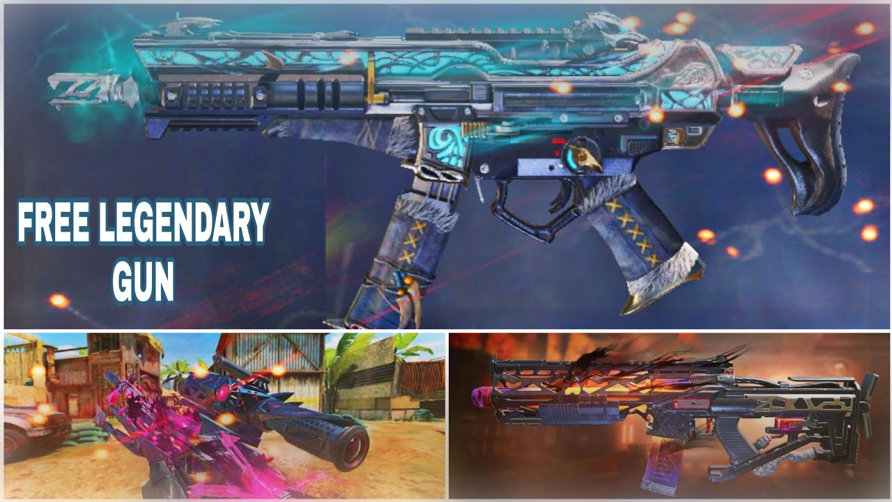 ALL FREE LEGENDARY GUN IN CODMOBILE RANKED MULTIPLAYER GAMEPLAY ...