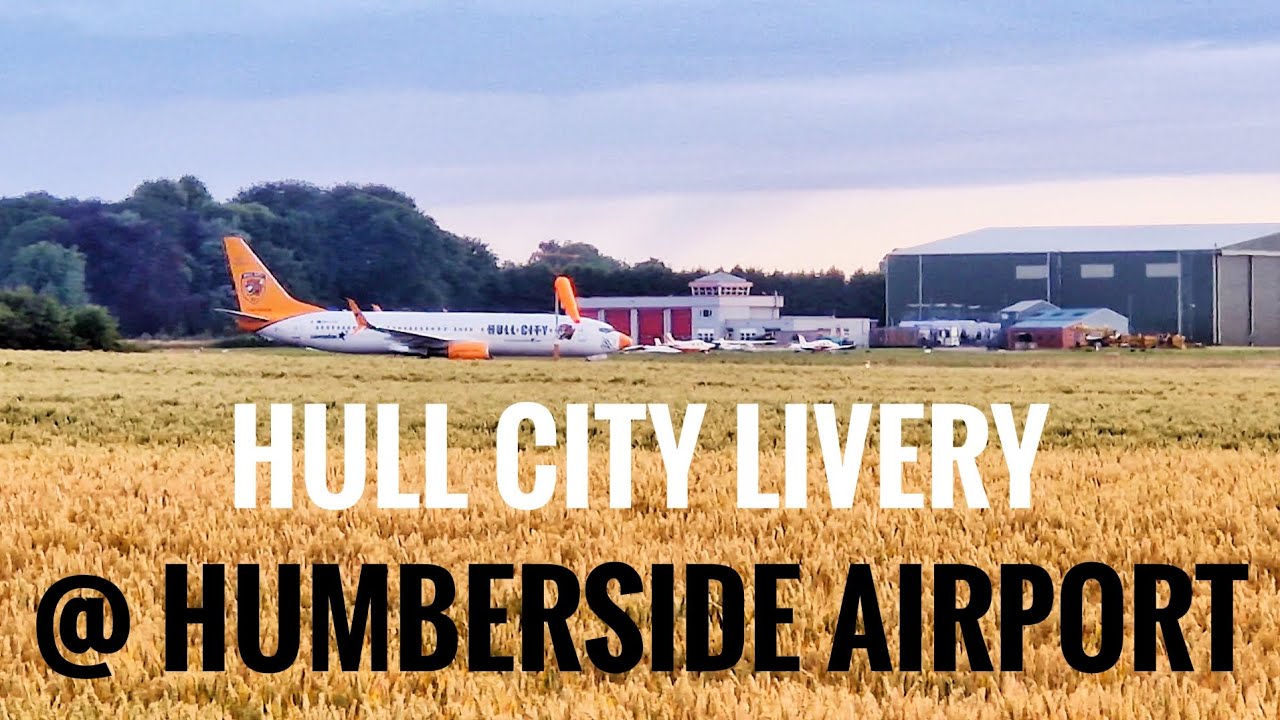 Corendon Airlines (‎@hullcityofficial Livery) Landing at Humberside ...