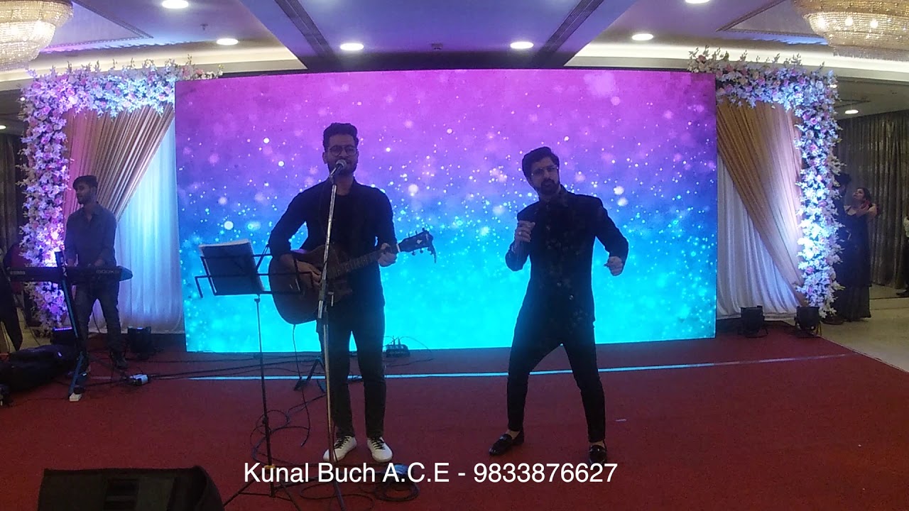 BEAUTIFUL UNPLUGGED BAND | SANGEET NIGHT |TEAM WWW.KUNALBUCH.COM - YouTube