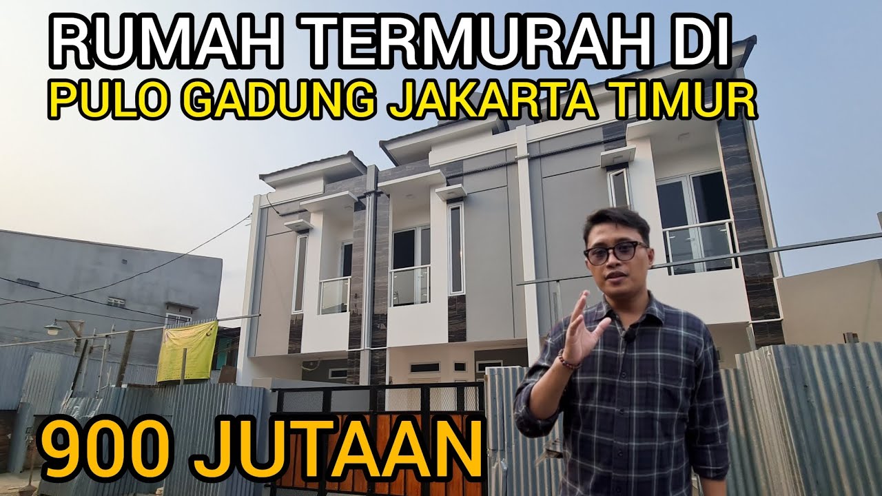 RUMAH MURAH DI PULO GADUNG JAKARTA TIMUR || 900 JUTAAN || Cocok untuk ...