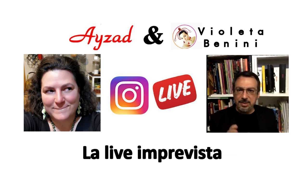 Ayzad live con Violeta Benini: La live imprevista (Ottobre 2020) - YouTube