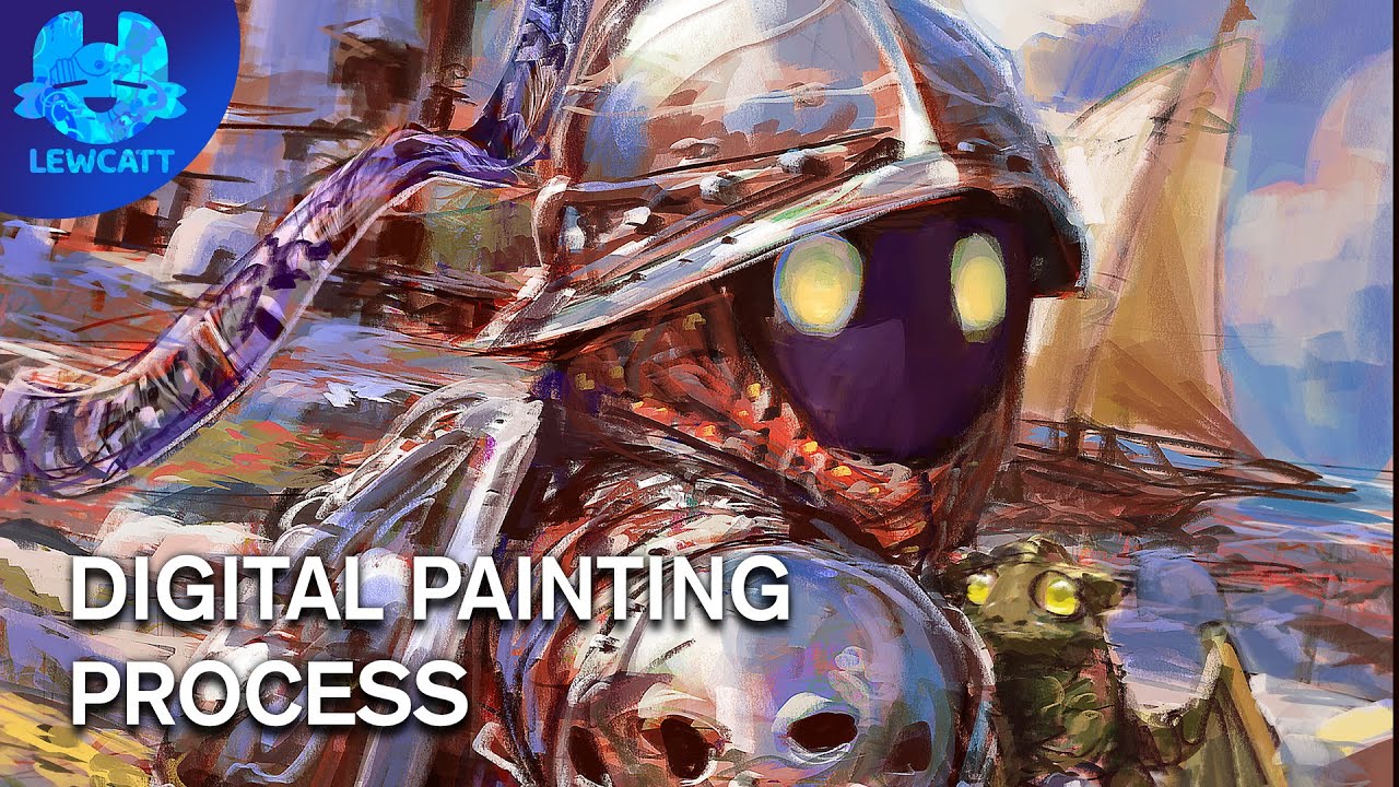 How to paint anything! (Full Painting Process) - YouTube