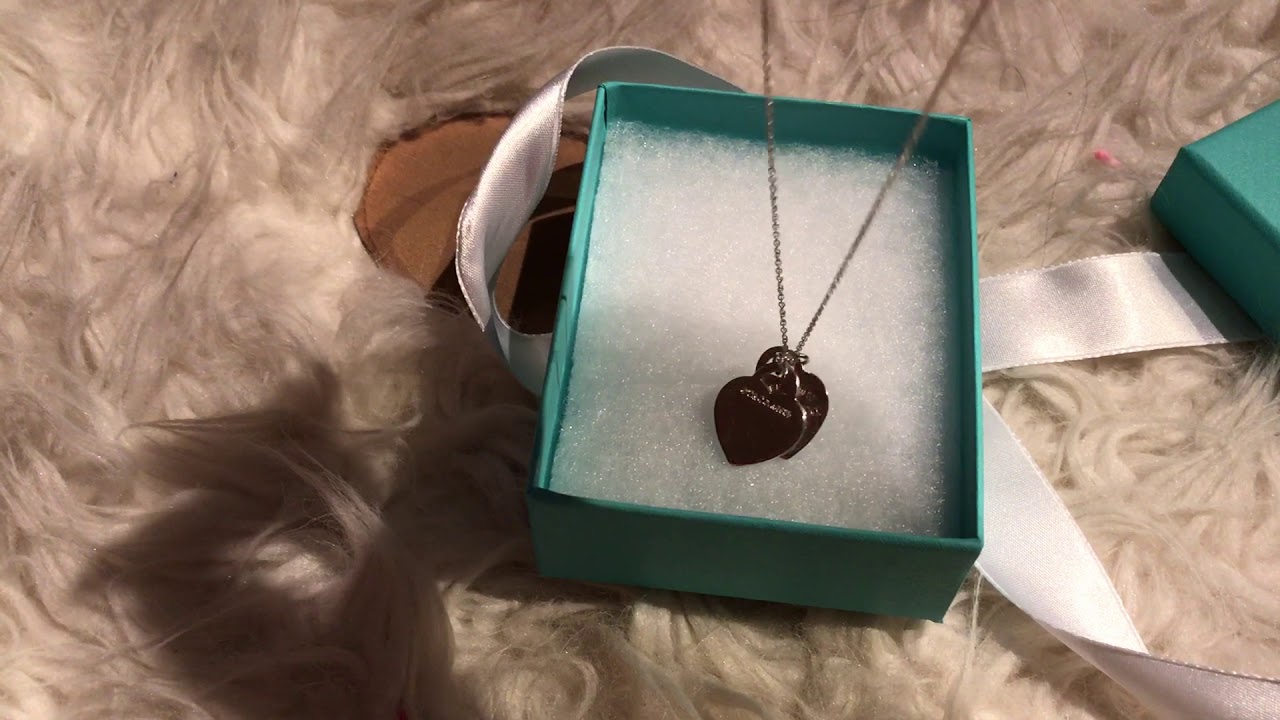 Tiffany & Co Jewelry Unboxing 8/2/2018 - YouTube
