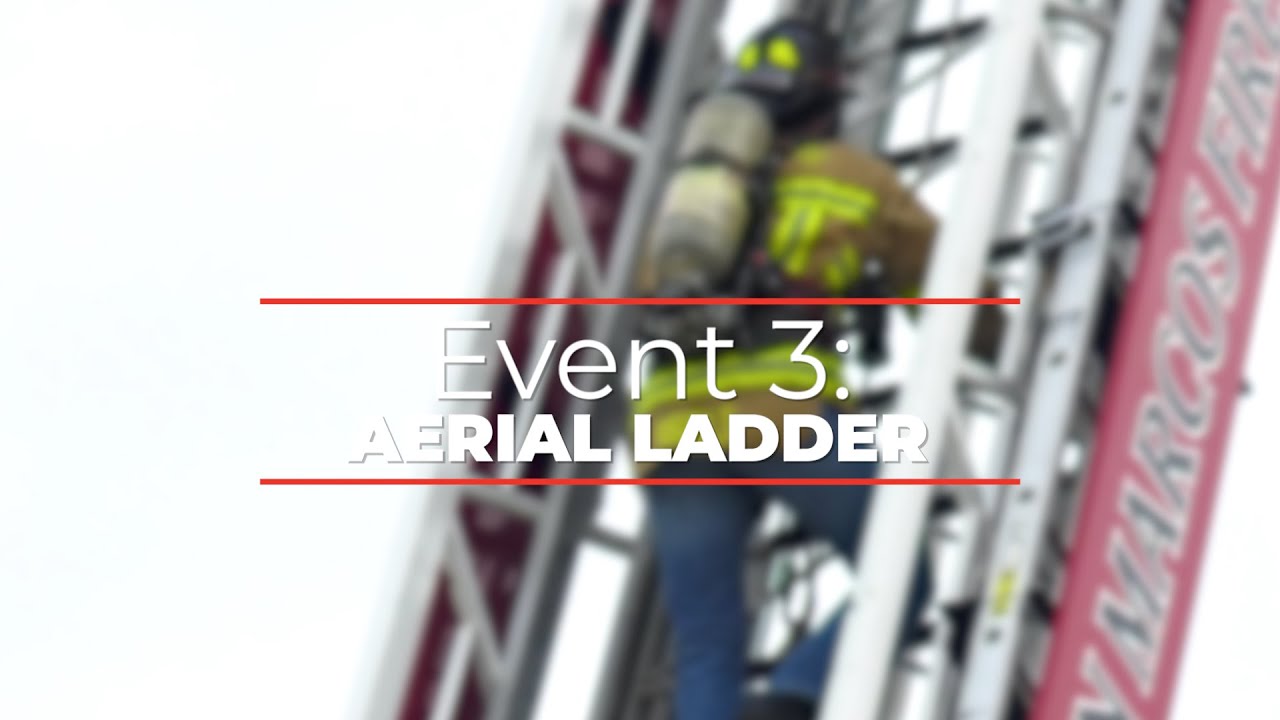 Firefighter Entrance | Physical Ability Exercise - Event 3: Aerial ...