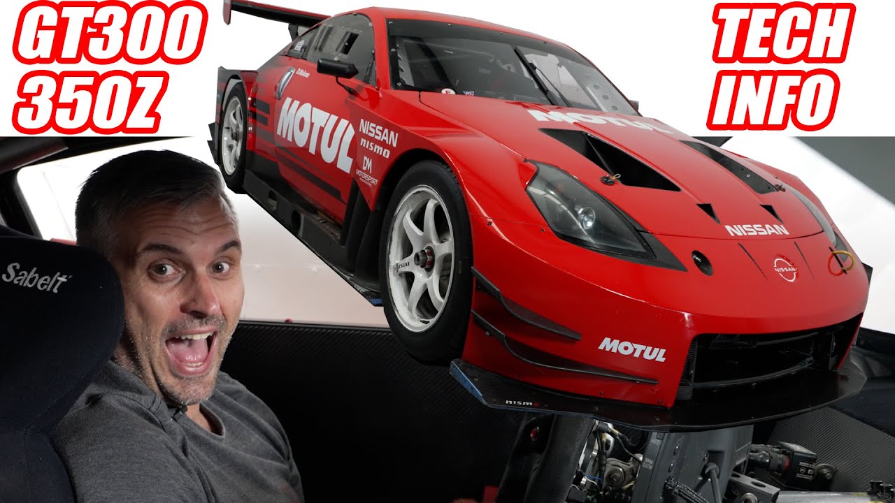 ex-JGTC GT300 Nismo 350Z - Aero and Tech Explained - Motive Tech - YouTube