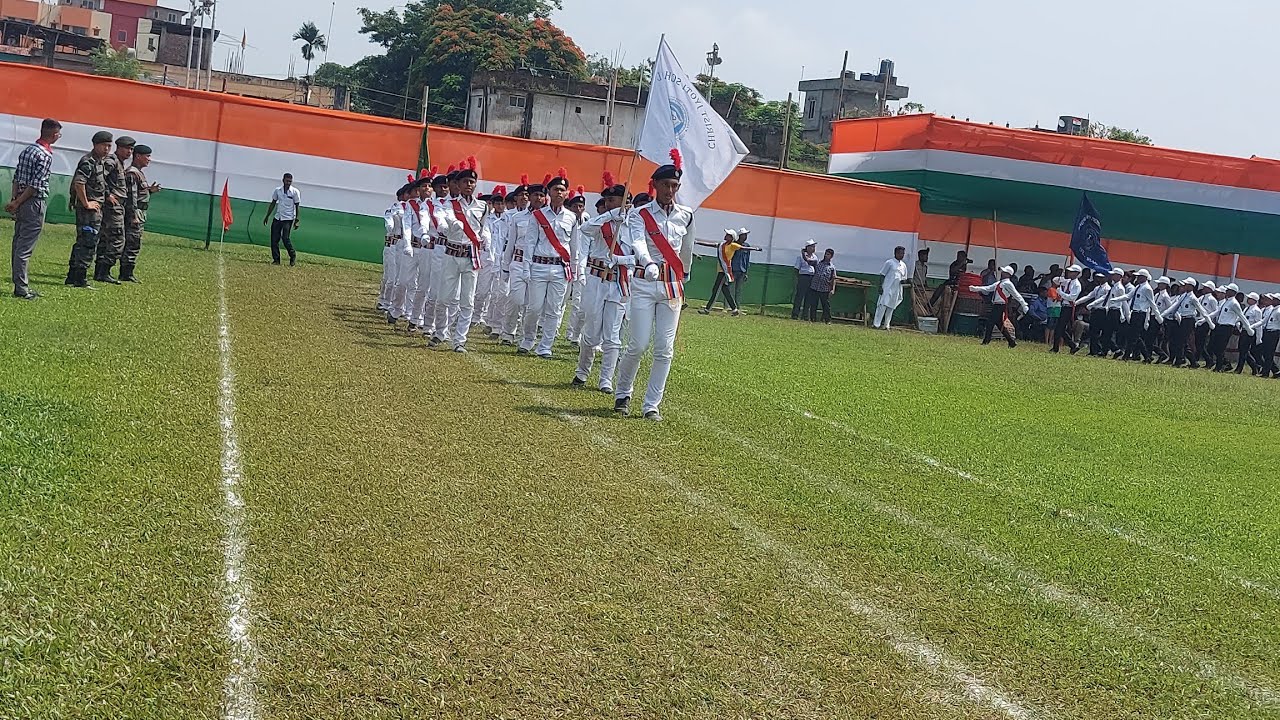 #Happy Independence Day to all # Christ Jyoti School Dhing - YouTube