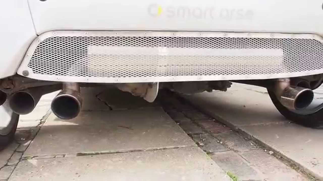 SMART ForTwo Powerflow Stainless Steel Exhaust System for 700CC - YouTube