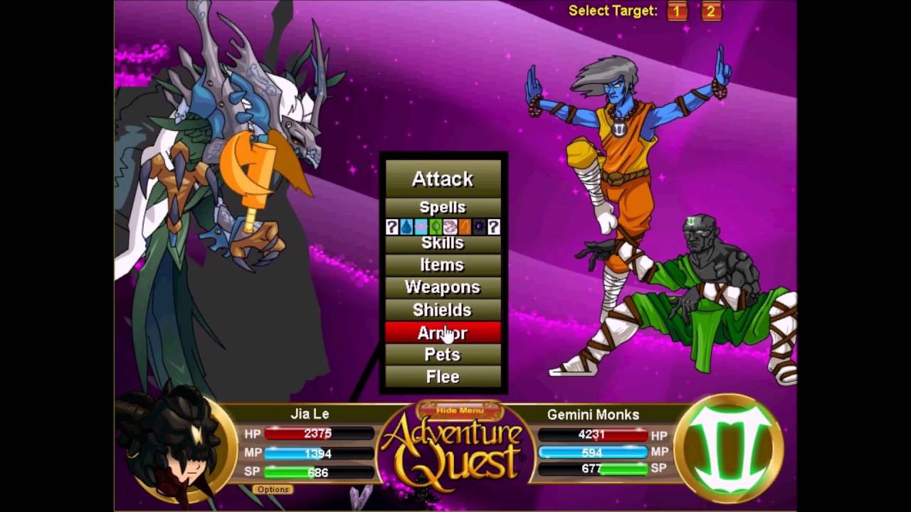 AQ | Adventure Quest | Battleon | Gemini Monks | New Void Challenge ...