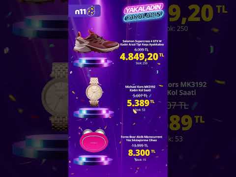 n11'de sürpriz ürünleri yakalaa! 💜🤗🥳