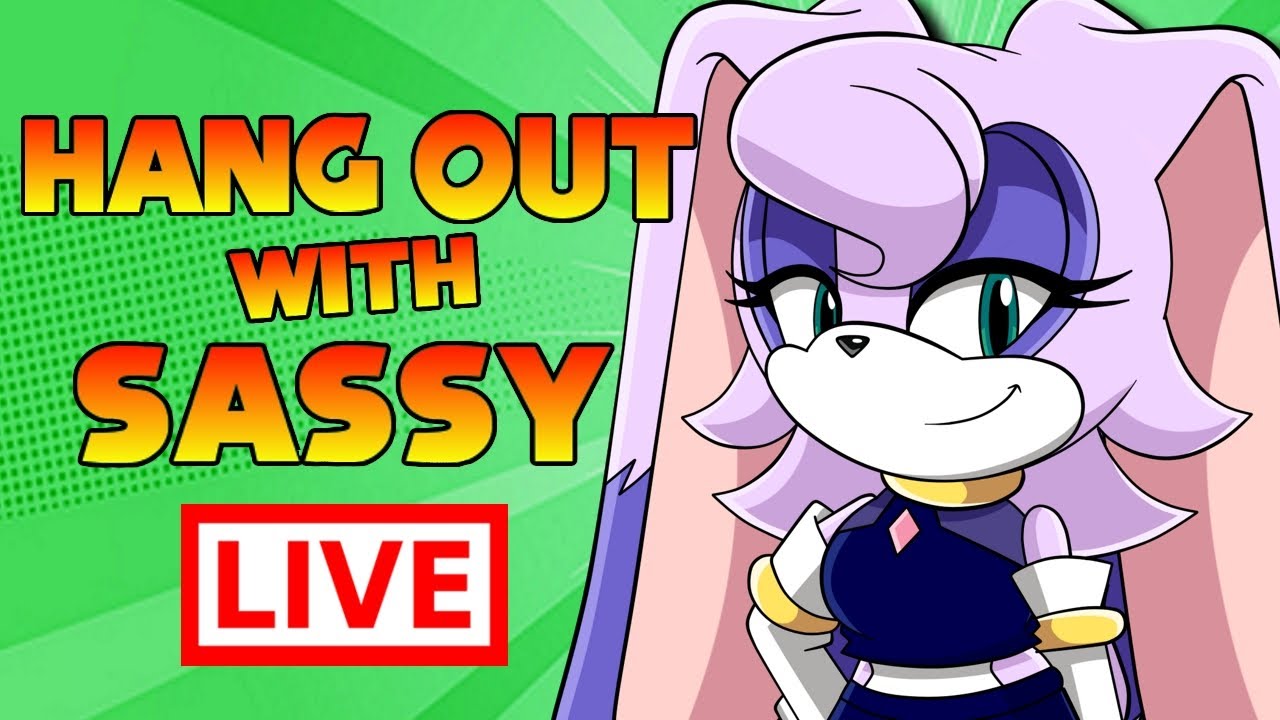 Hang Out With Sassy The Bunny LIVE - YouTube