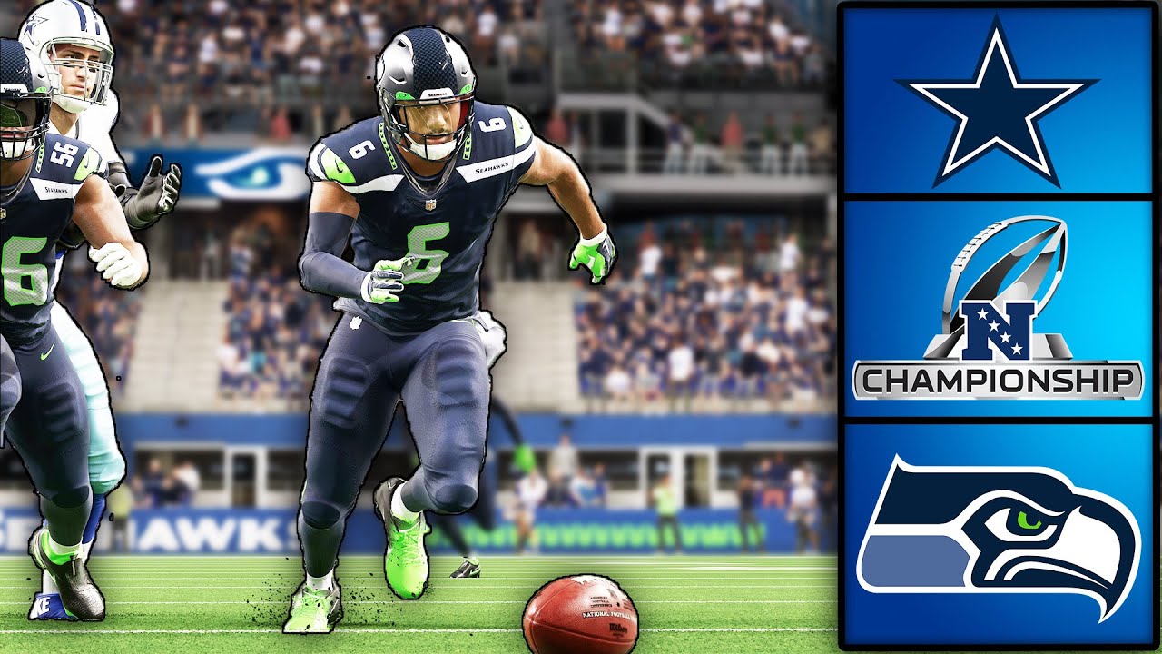 The NFC Championship Game! Madden 23 Seattle Seahawks Franchise - YouTube