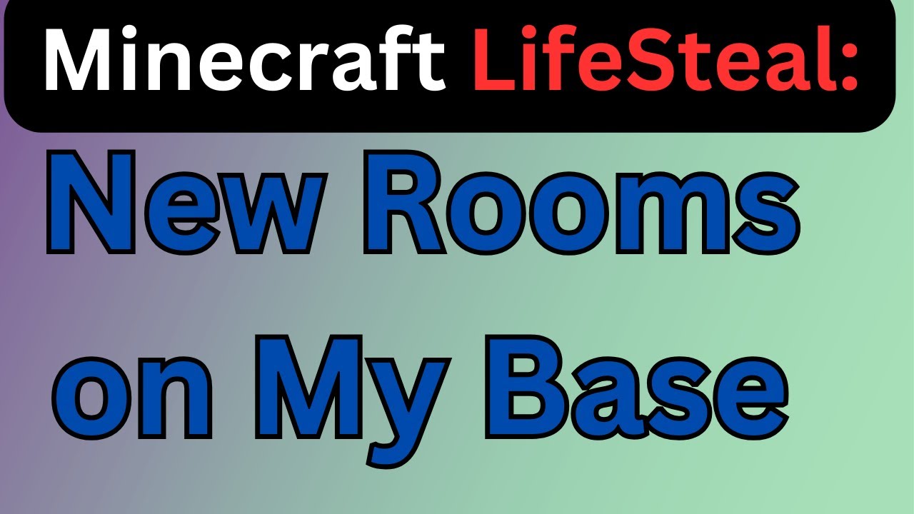 NEW!!! Minecraft LifeSteal SMP Series: Episode 9 - Touring My Base ...