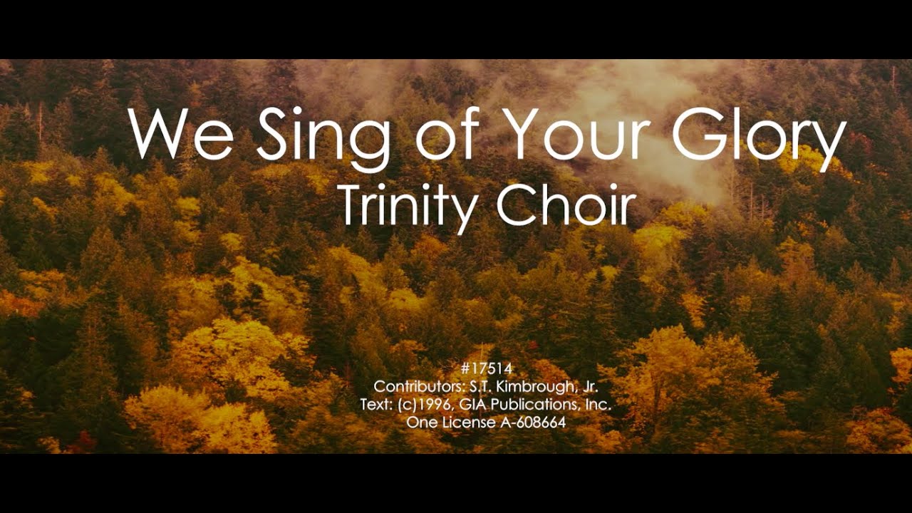 MV58 We Sing of Your Glory - YouTube