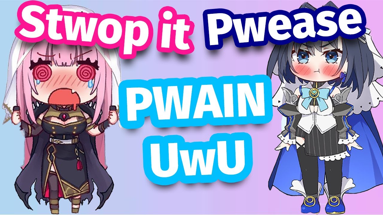 Calli And Kronii Die From Embarrassment When They Had To Speak In UwU ...