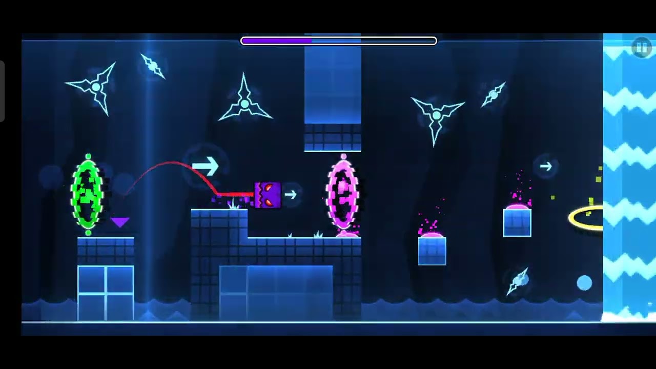 Geometry Dash World - Underwater By A Creator - YouTube