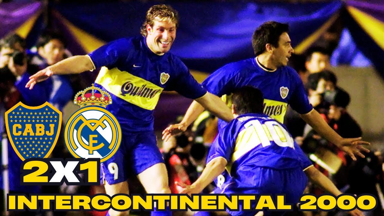 Boca Juniors 2x1 Real Madrid Intercontinental 2000 | Partido completo ...