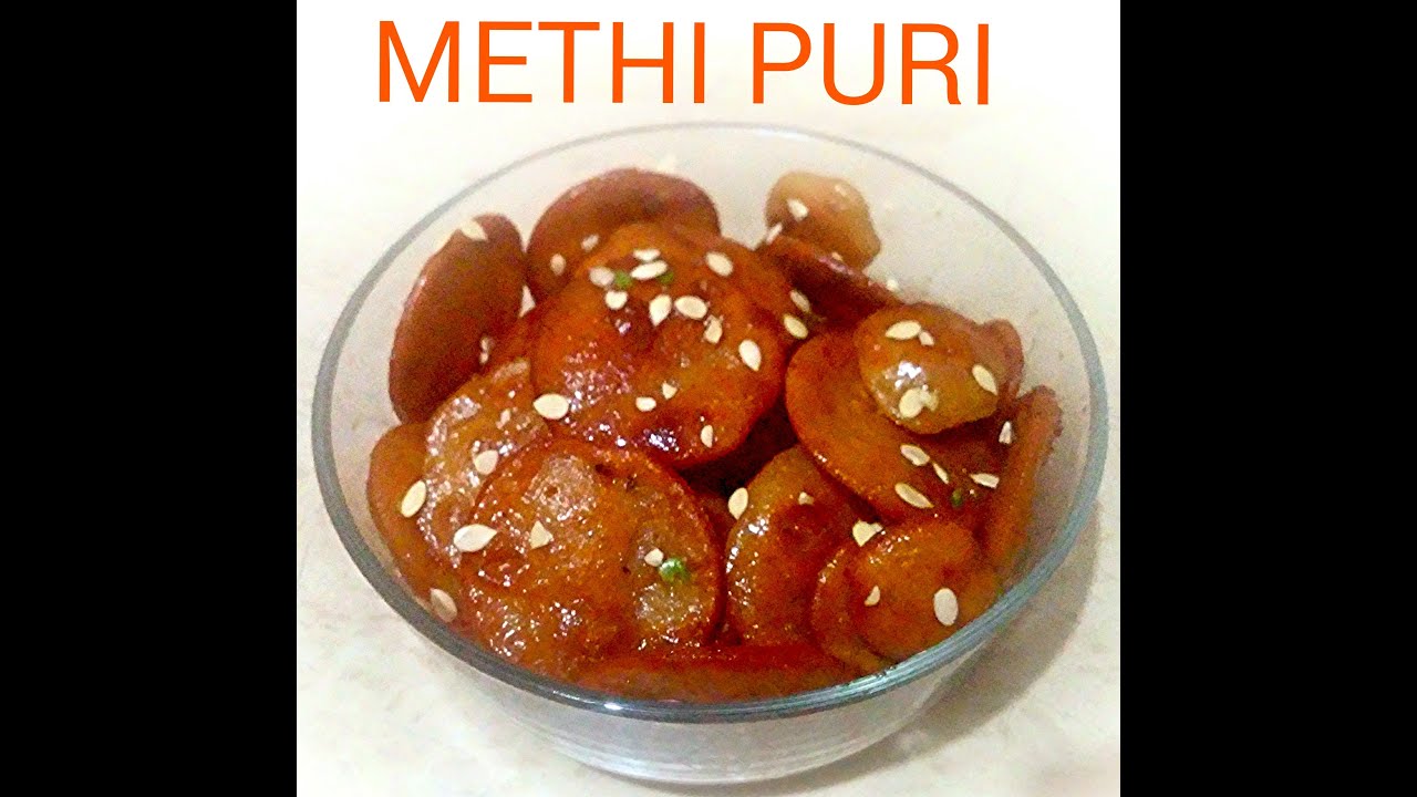 MEETHI PURI | super chef food | NEW DISH NEW WAY - YouTube