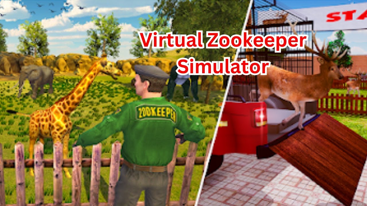 Virtual Zookeeper Simulator Android Gameplay - YouTube