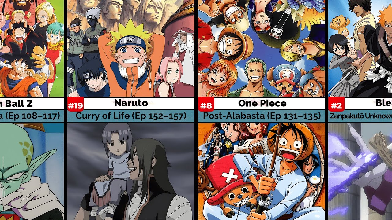 Top 20 Best Filler Arcs in Anime History 🌸 (That You Shouldn’t Skip ...