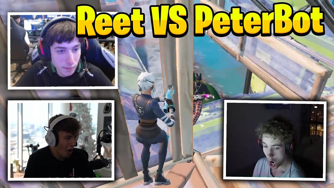 Reet VS PeterBot and Clix in 1V2 Clutch - YouTube