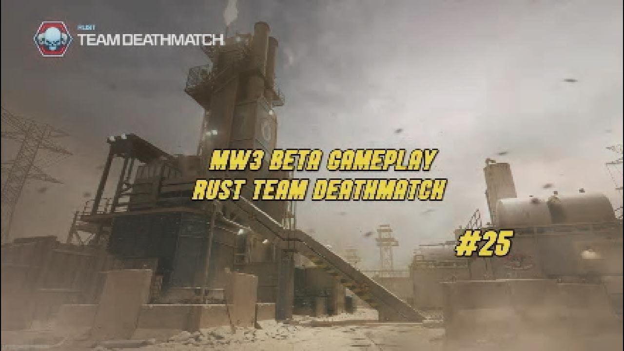 MW3 Beta Gameplay #25 - Rust Team Deathmatch - YouTube