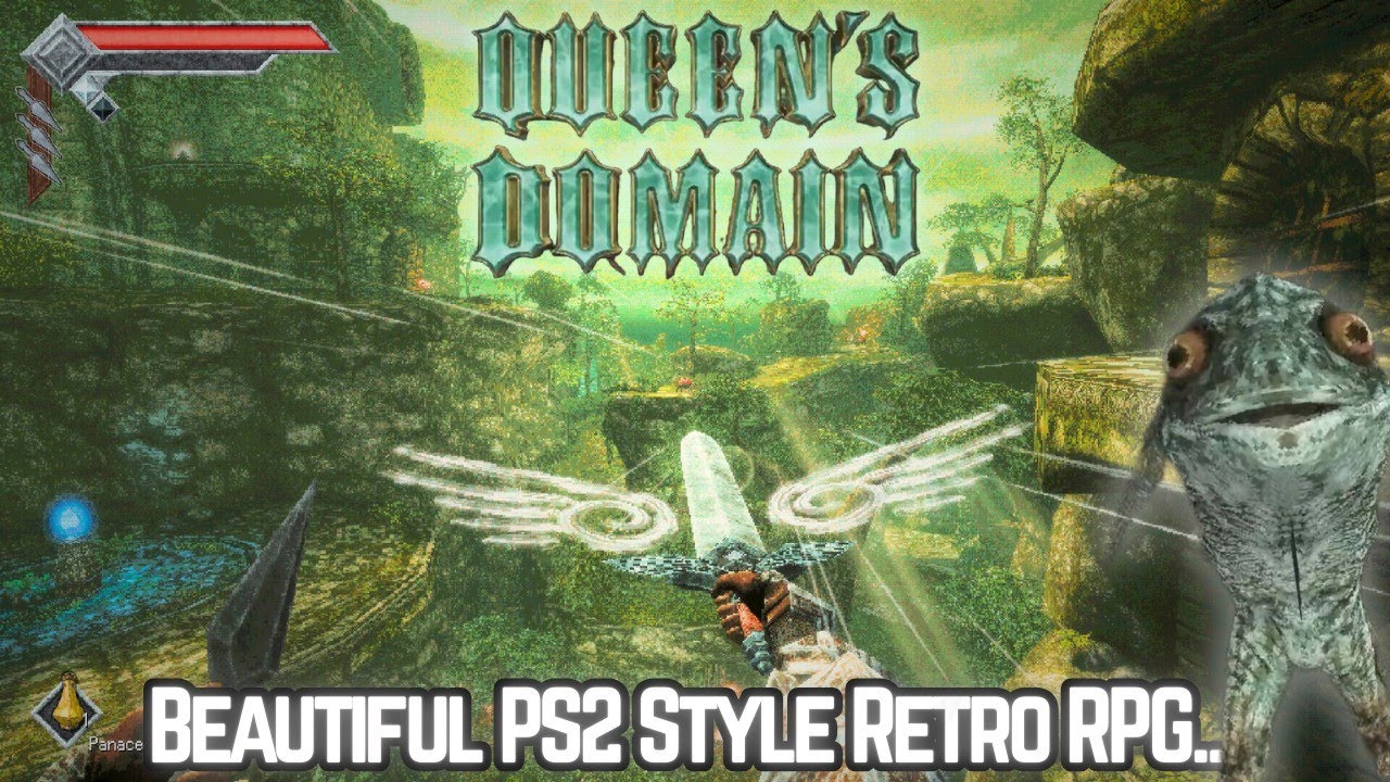 Beautiful PS2 Style Retro RPG... (Queens Domain Demo) - YouTube