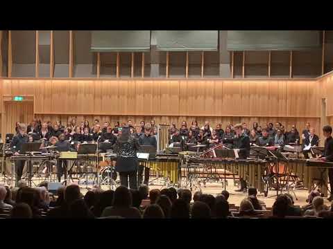 Hushabye Mountain for percussion ensemble, arranged by Ed Puddick - YouTube