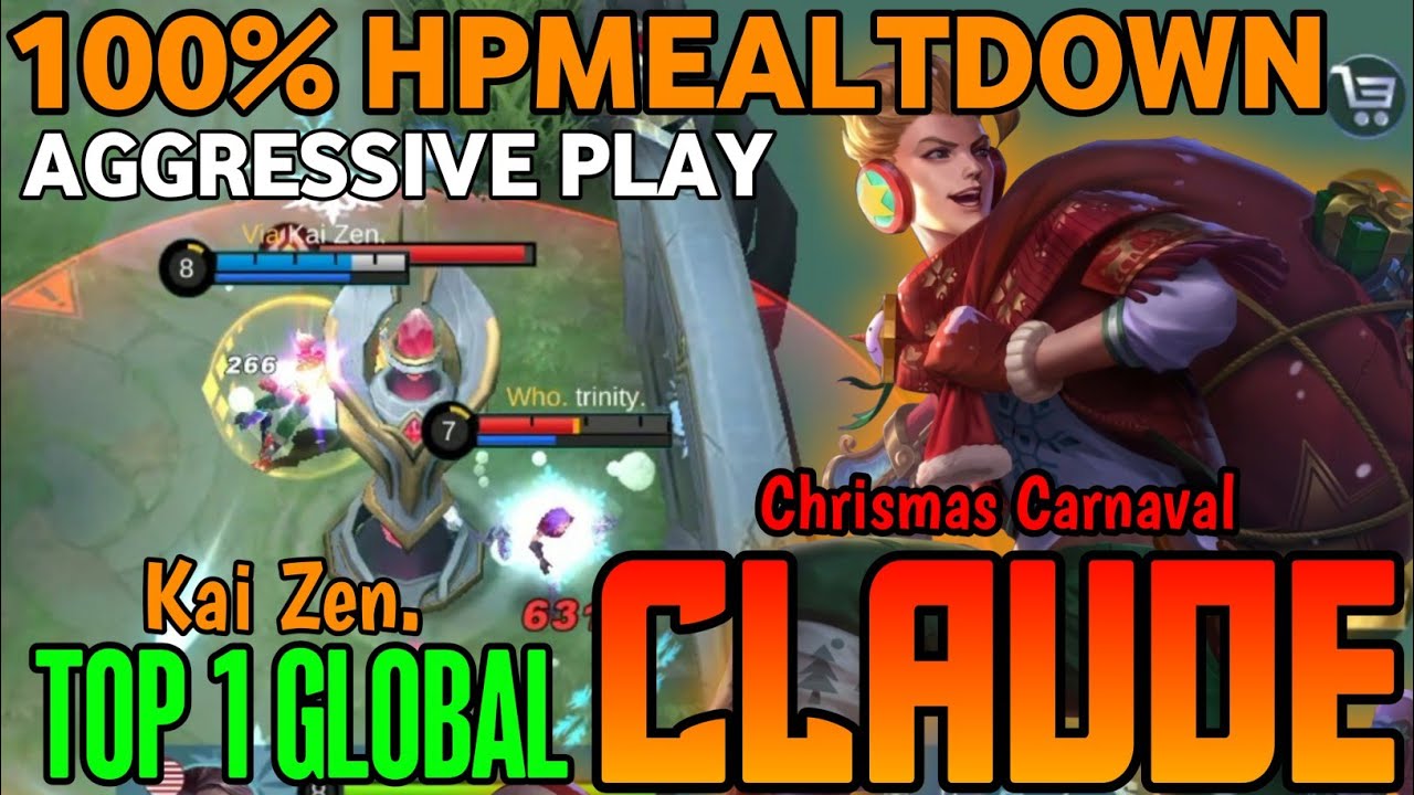 100% HP Mealtdown Claude Aggressive Play - Top 1 Global Claude by Kai ...
