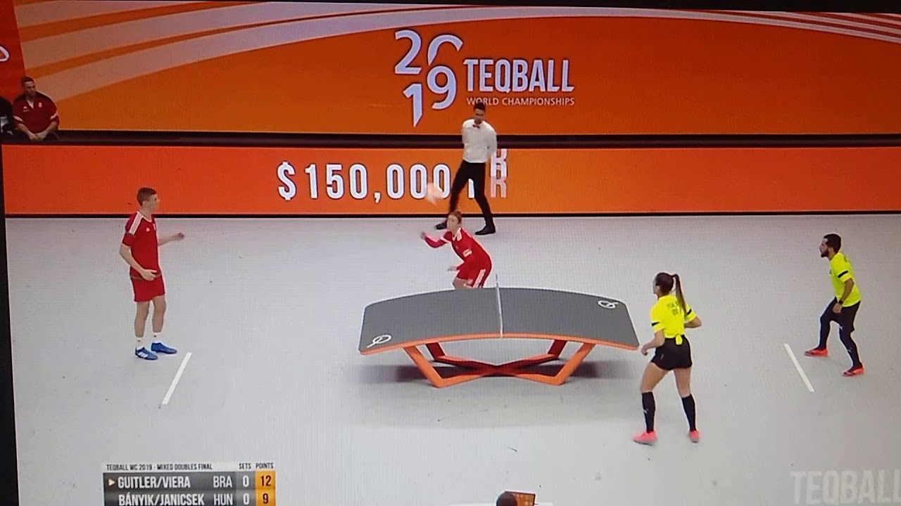 Greatest point teqball 2019 championships - YouTube
