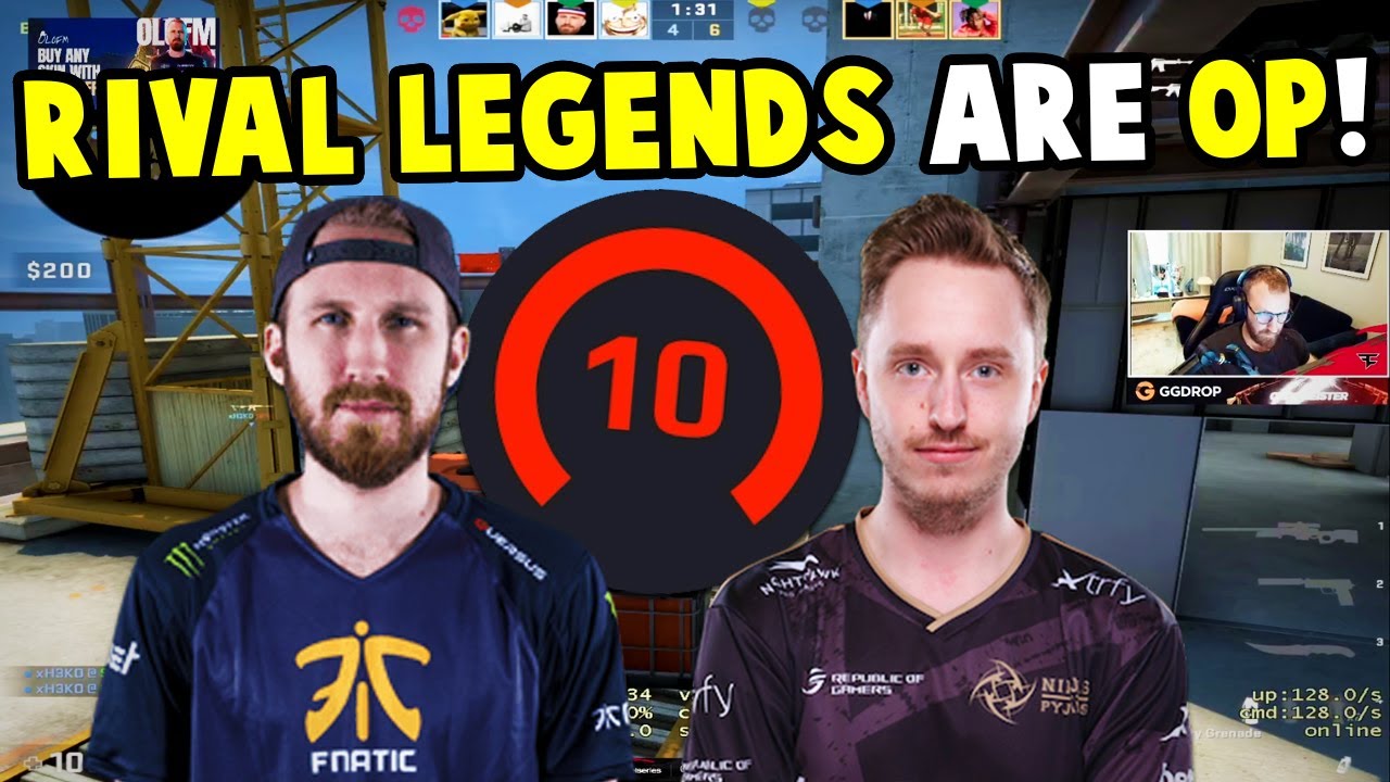 OLD RIVALS GOING FOR GOLD 🔥 CS LEGENDS olof & GeT_RiGhT BOOMERDEMONS ...