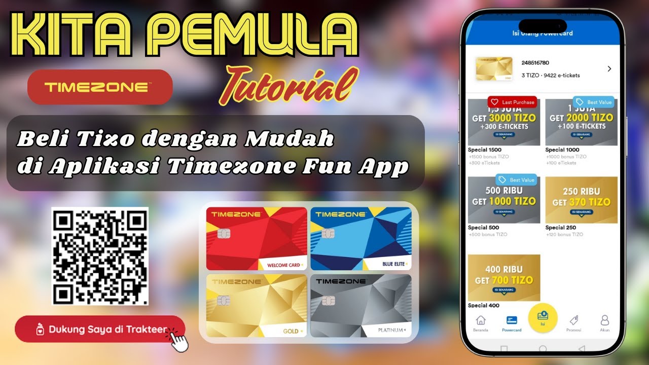Cara Isi TIZO Timezone Lewat Aplikasi | Praktis & Cepat! - YouTube