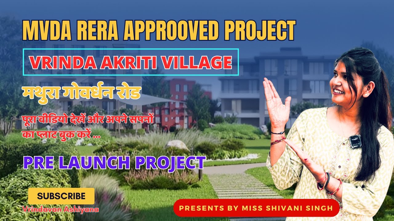 MVDA Rera Approved Project - Vrinda Akriti Village | By Shivani Singh ...