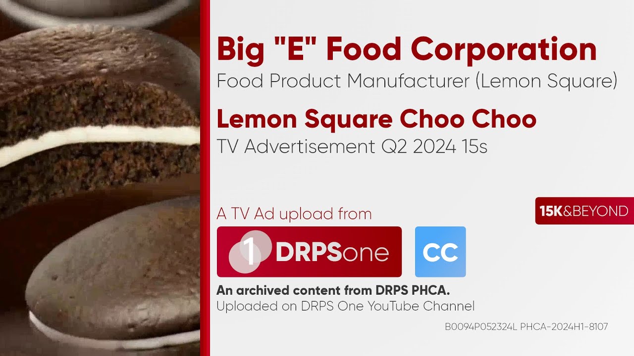 Lemon Square Choo Choo TV Ad Q2 2024 15s (Philippines) [CC] - YouTube