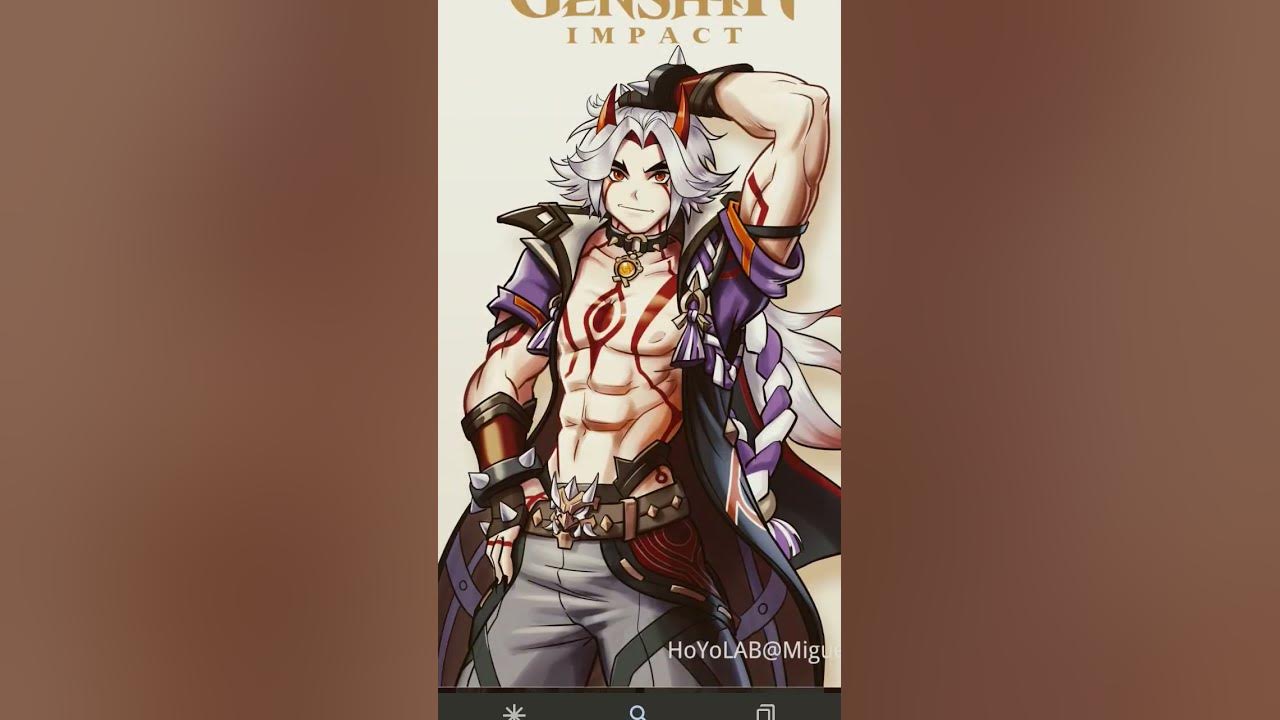 👹happy Late Birthday Arataki Itto👹 Genshinimpact Youtube