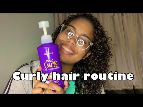 Short Curly Hair Routine *updated* + Aussie Co Wash product review 🙆🏽‍♀ ...