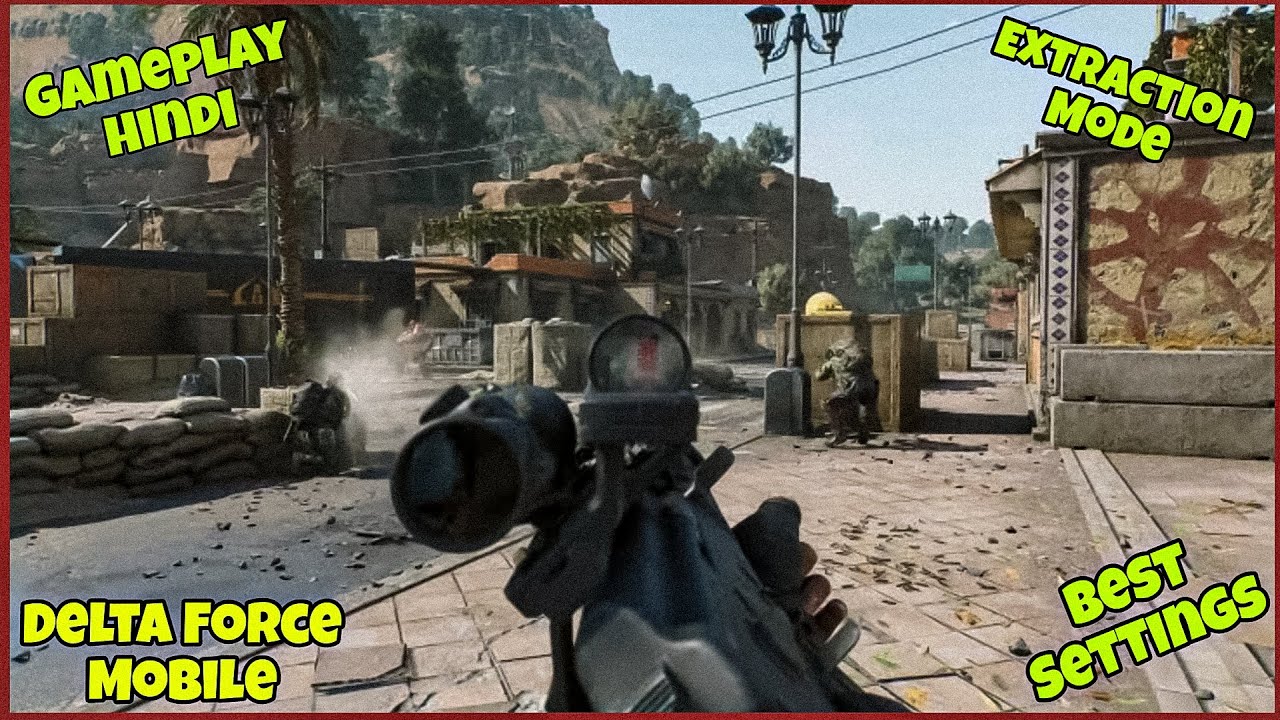 Best Settings For Delta Force Mobile? | India Android Gameplay | Hindi ...