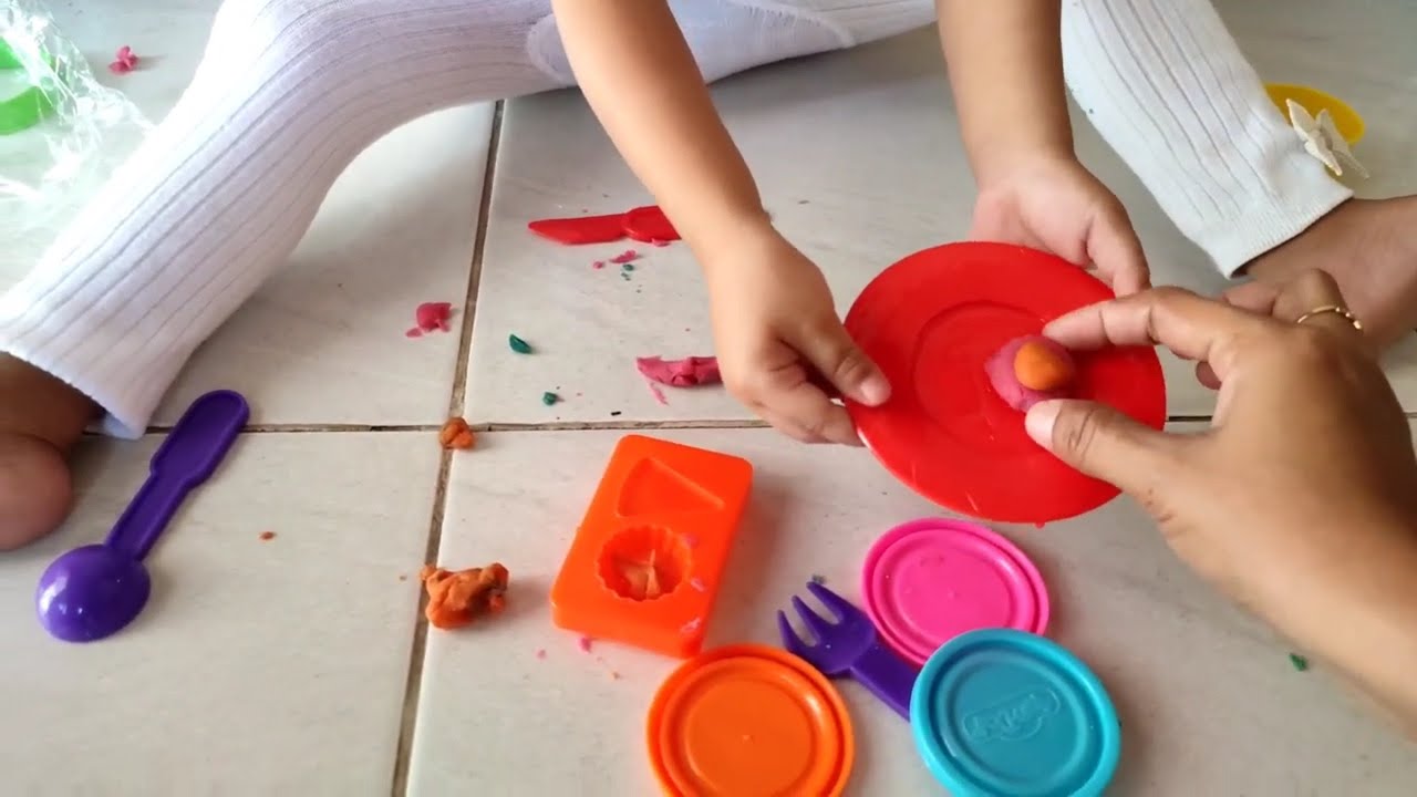 Mainan Masak Masakan | Play Doh Membuat Kue Bakso Sosis Es Krim - YouTube
