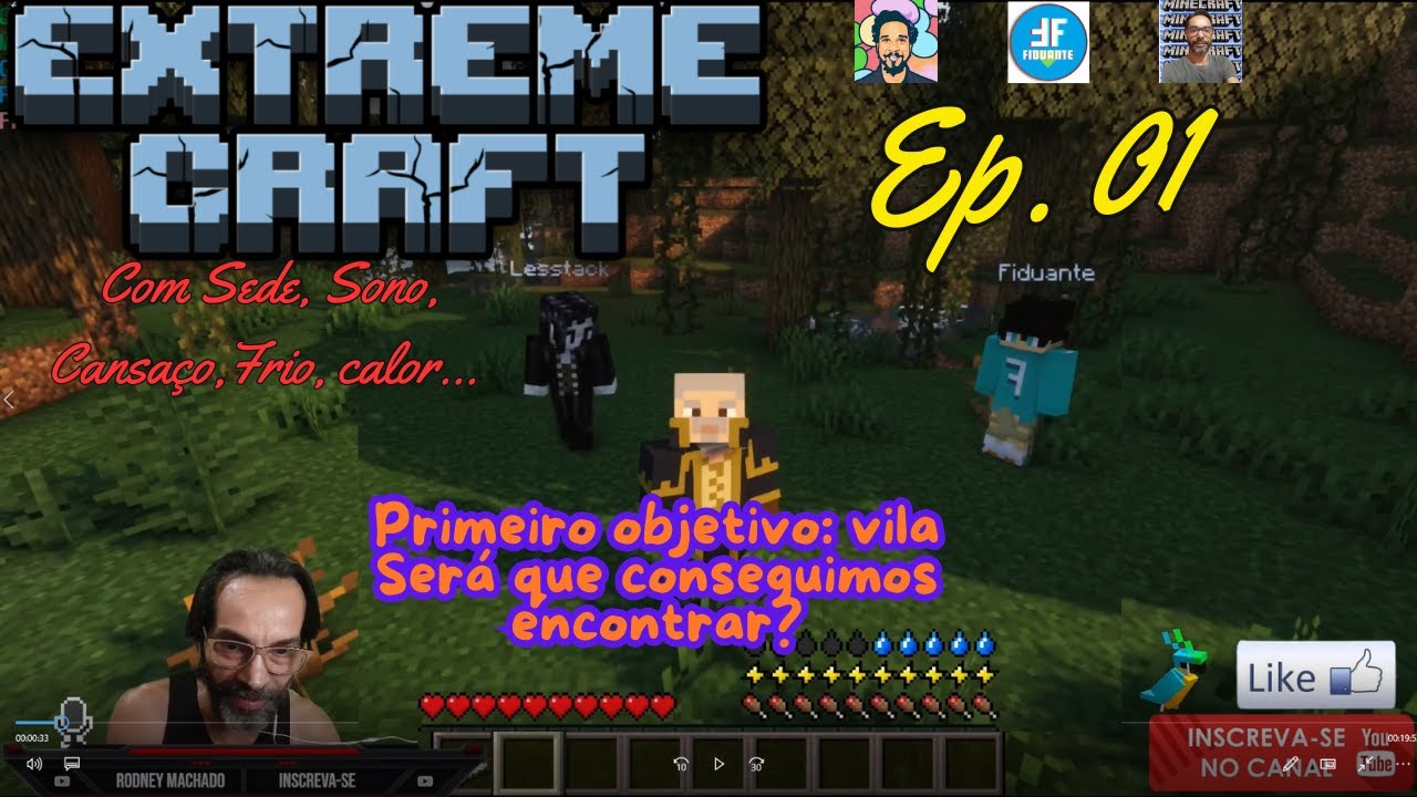 Extreme Craft Minecraft com mods ep 01 com Youtubers - YouTube