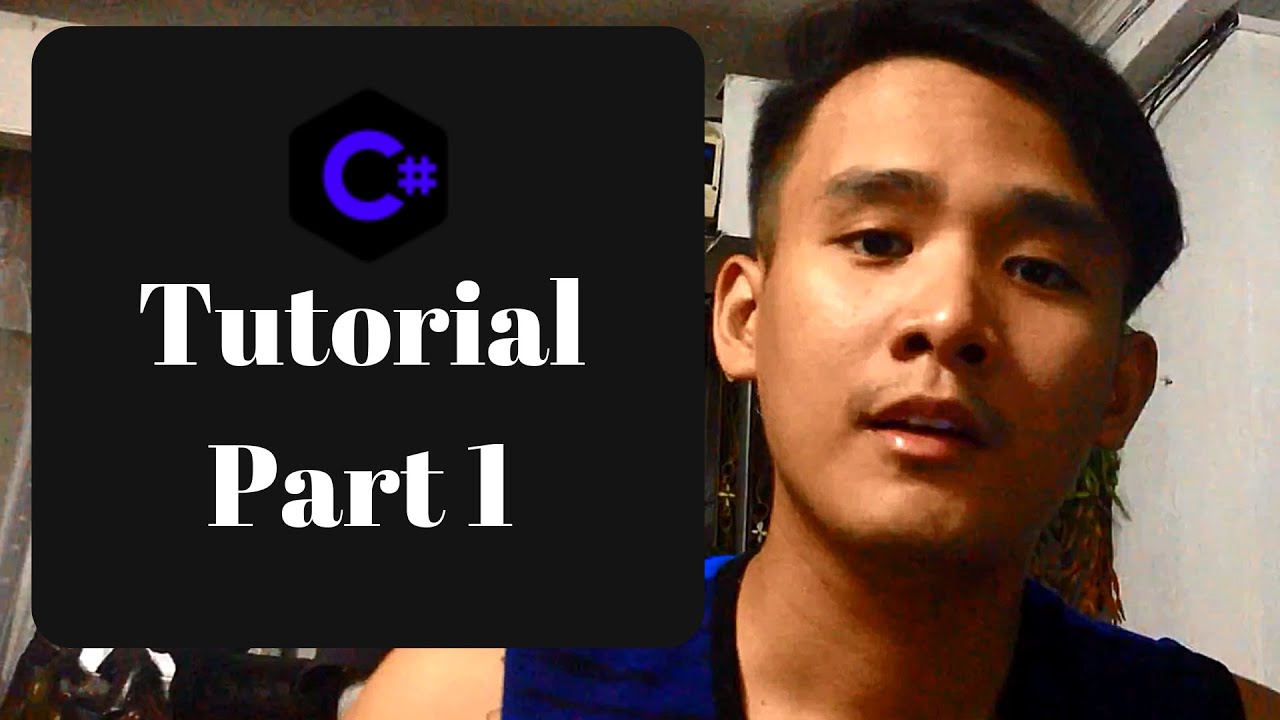C# Tutorial - Part 1 Writing and Reading on Console Application | Filipino - YouTube