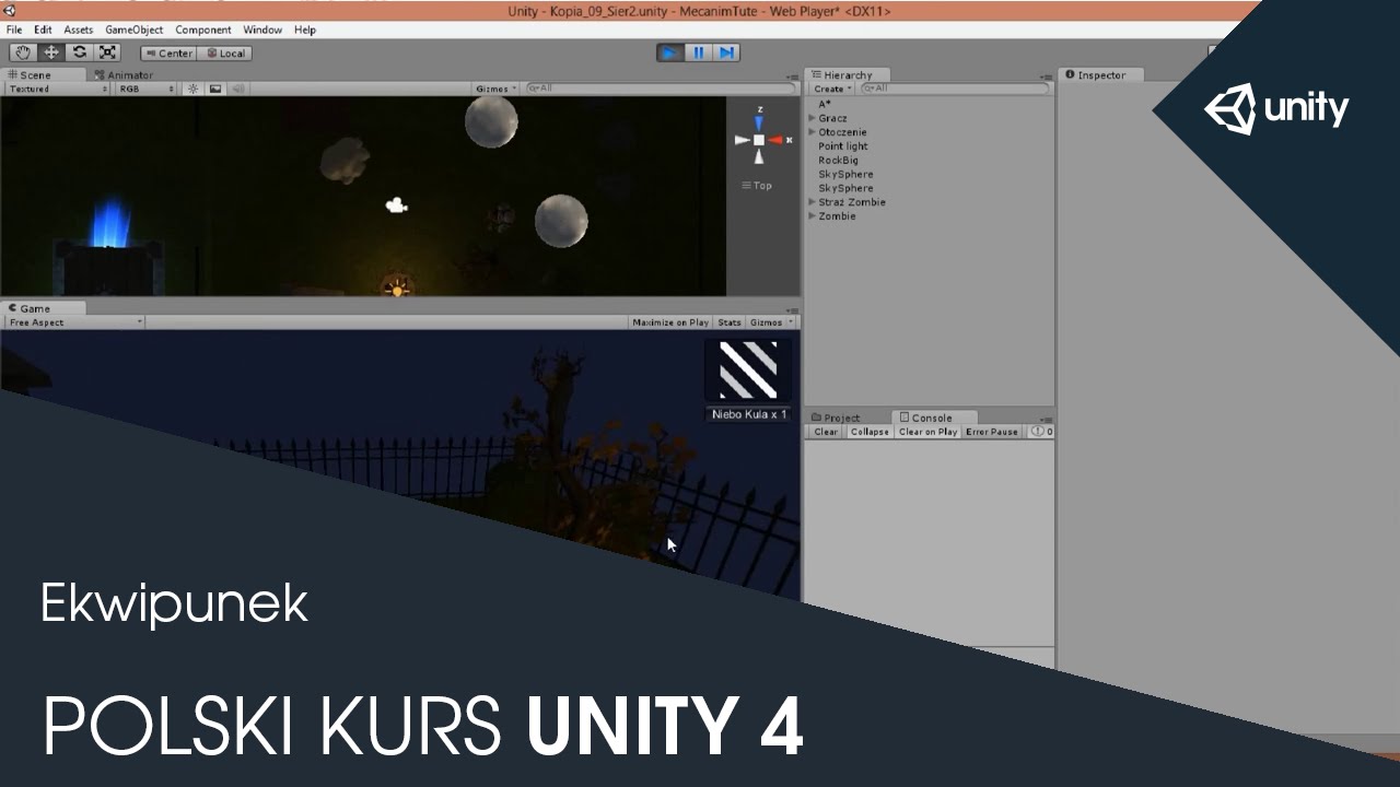 Kurs Unity 4 - Ekwipunek - YouTube