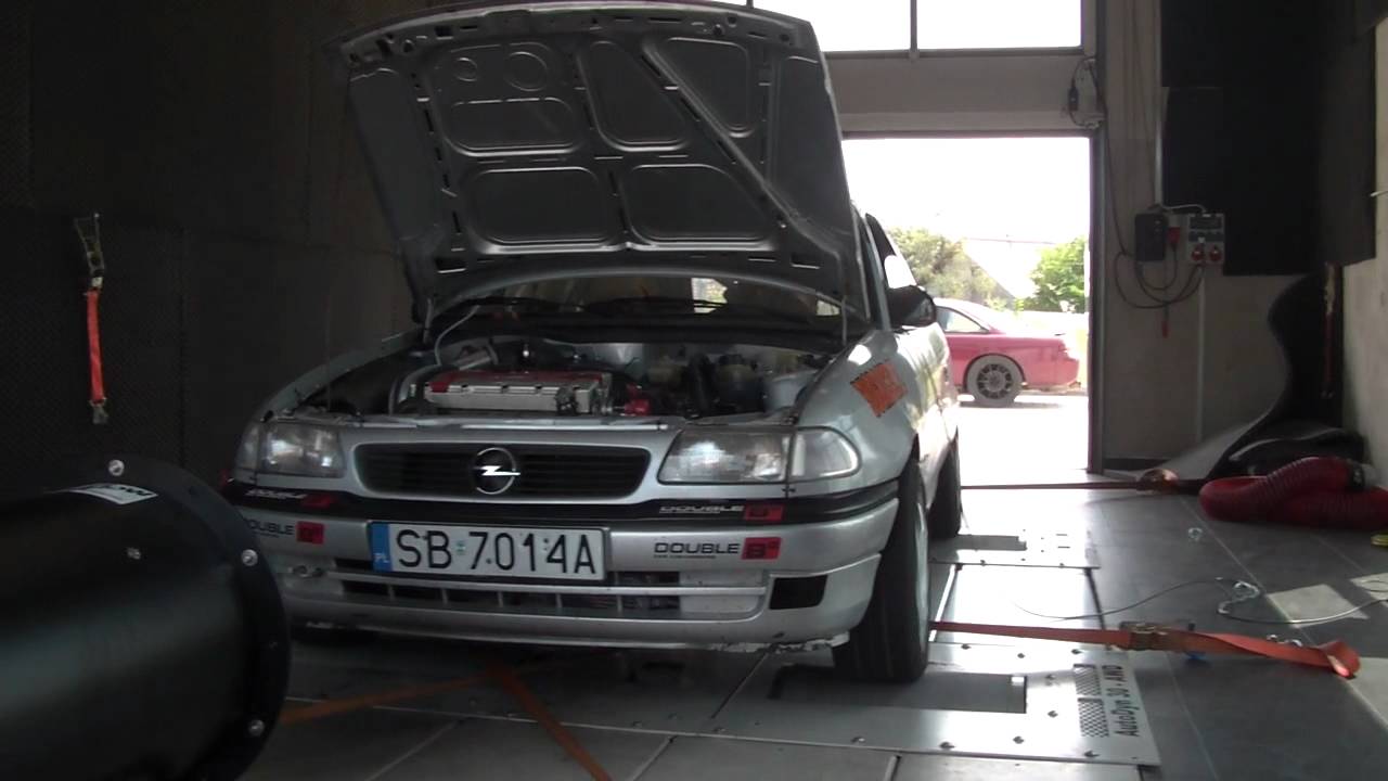 2B Opel Astra GSI 195KM Dyno run - YouTube