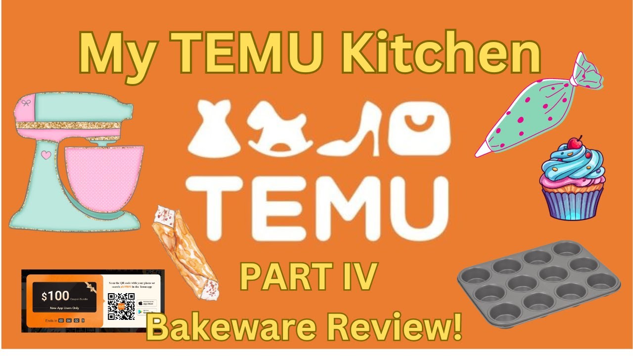My TEMU Kitchen - Part IV Bakeware Review! - YouTube