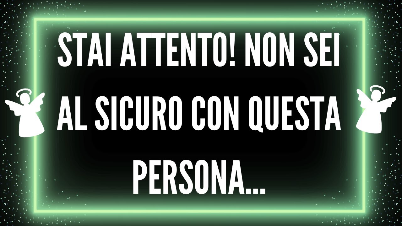 🔔Messaggio urgente di Dio per te: STAI ATTENTO! NON SEI AL SICURO CON ...
