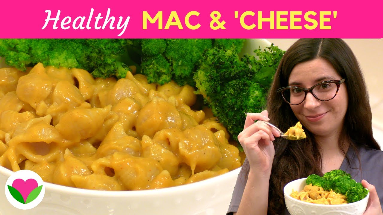 Healthy Vegan Mac and Cheese - Plant-Based & Low-Fat - YouTube