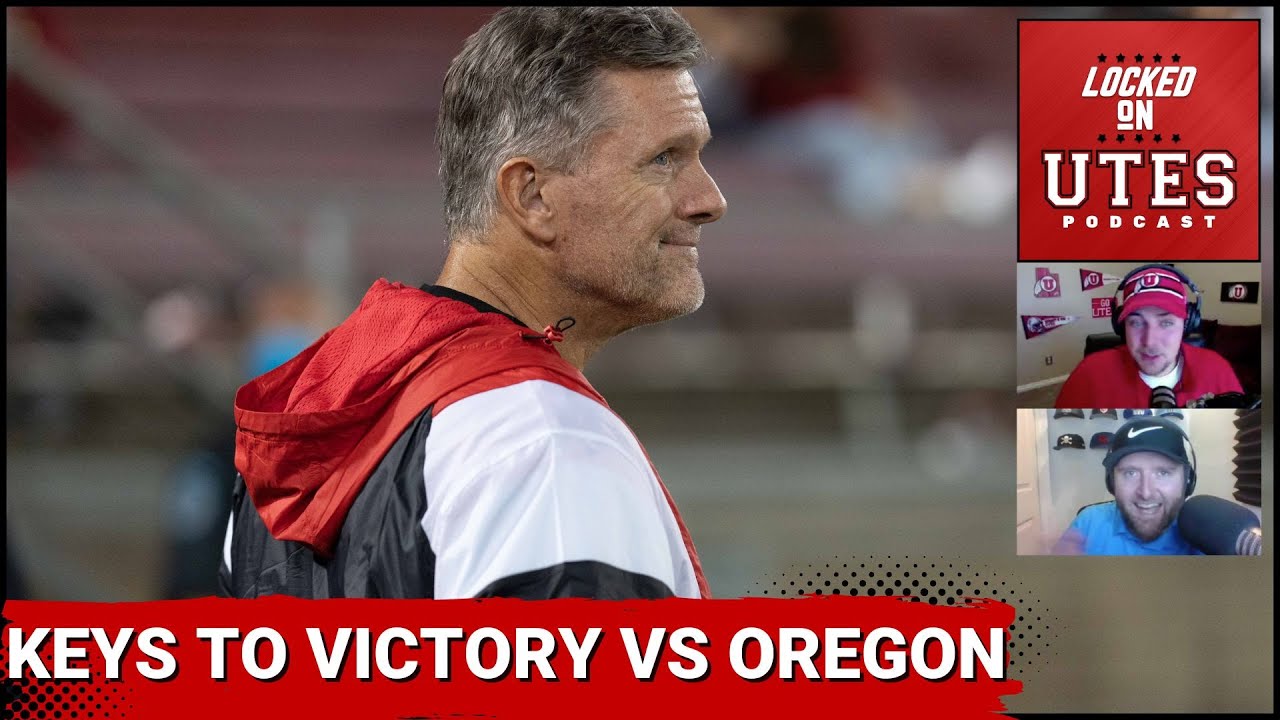 Utah Utes Keys to Victory against the Oregon Ducks, Utah in the College ...