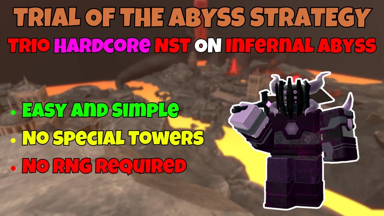 CHEAPEST AND EASIEST WAY TO BEAT HARDCORE ON INFERNAL ABYSS | TRIAL OF ...